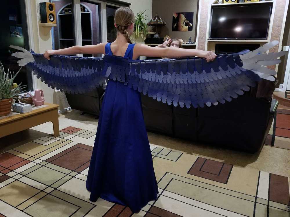 Laser cut Halloween costume | Glowforge